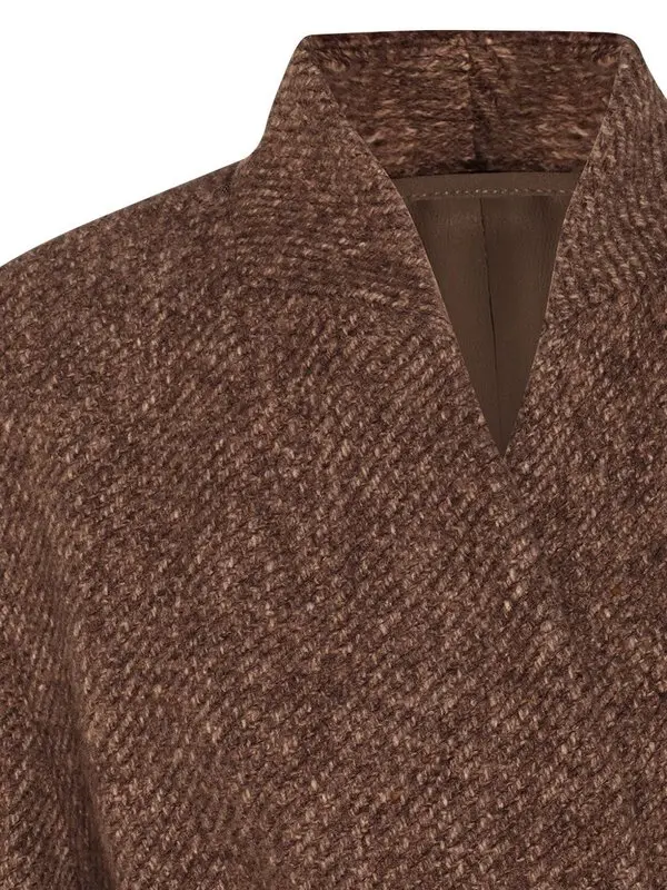 Brunello Cucinelli Single-breasted Belted Coat