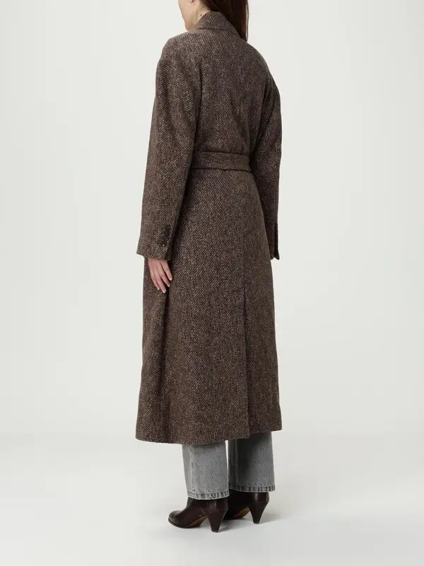 Brunello Cucinelli Single-breasted Belted Coat