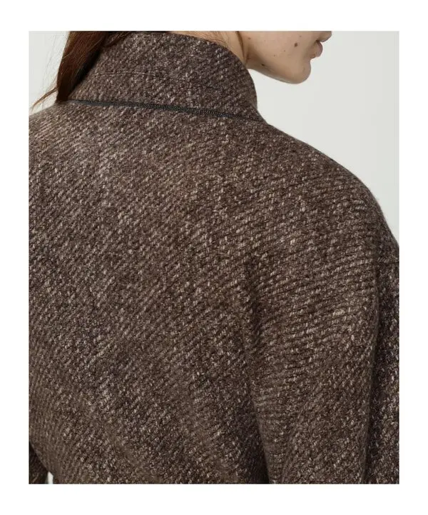 Brunello Cucinelli Single-breasted Belted Coat