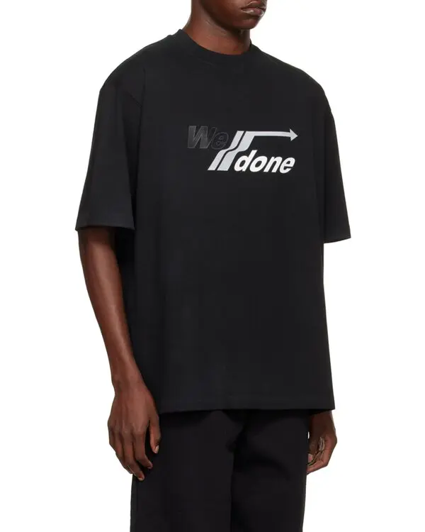 We11Done Logo Round-neck T-shirt