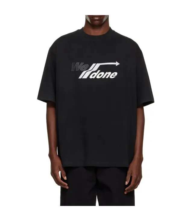 We11Done Logo Round-neck T-shirt