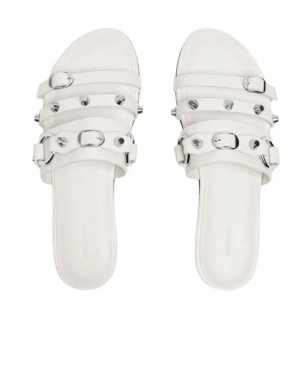 Balenciaga Studded Slip-on Sandals