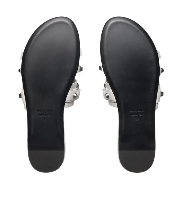 Balenciaga Studded Slip-on Sandals