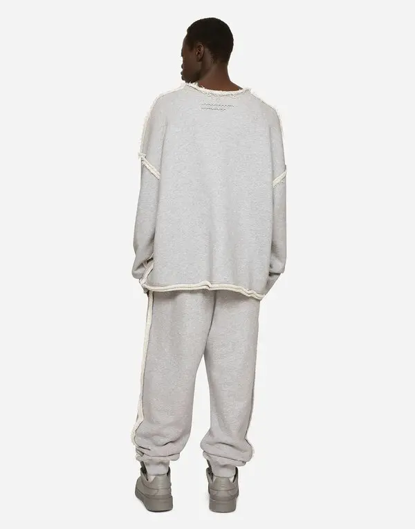 Dolce & Gabbana Logo-print Cotton Track Pants