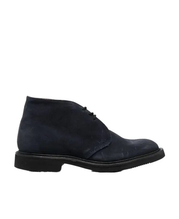 TRICKER'S Lace-up Ankle Boots - Black