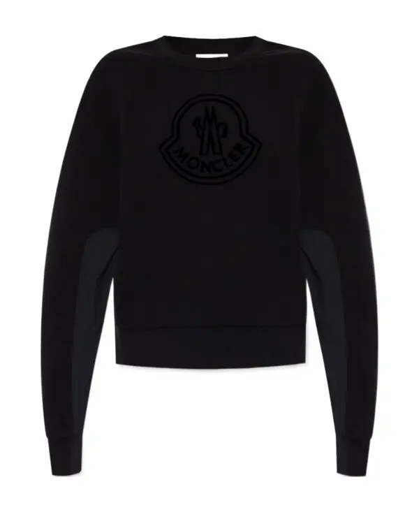 Moncler Logo Sweatshirt - Black