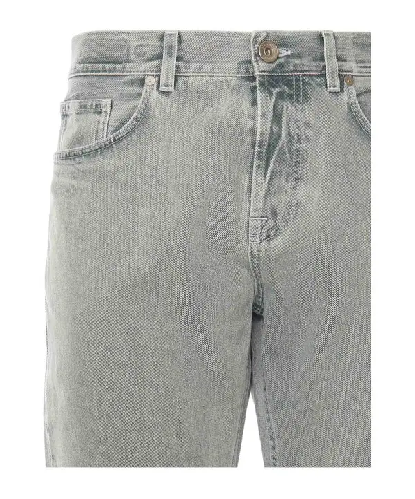 Eleventy Straight-leg Jeans - Gray