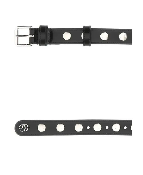 Gucci Stud-detailed Leather Belt