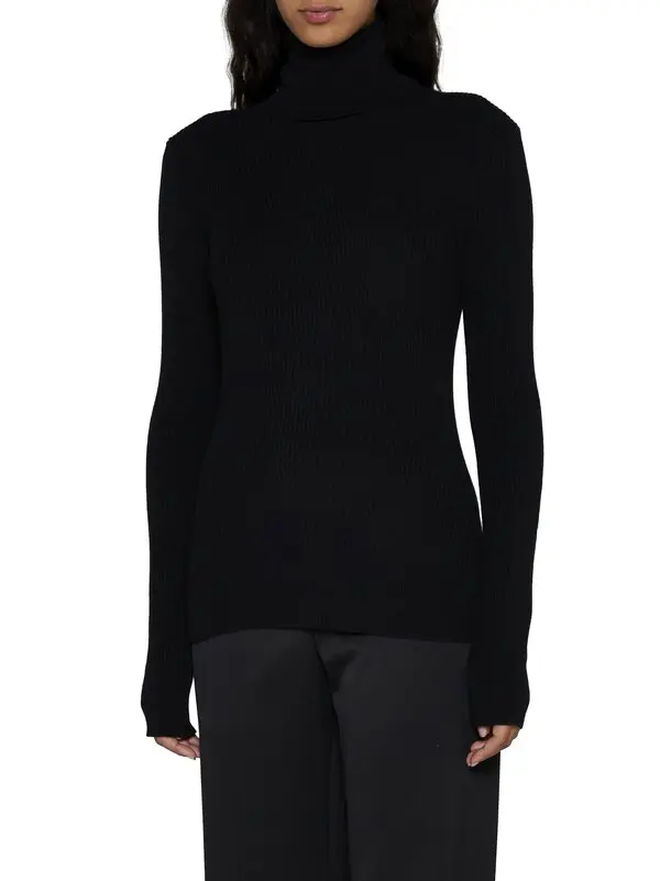Canada Goose Turtleneck Knit Top - Black