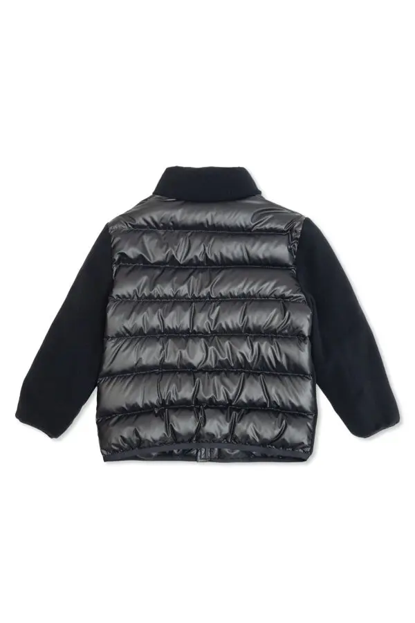 Moncler Bacui Logo Patch Down Jacket
