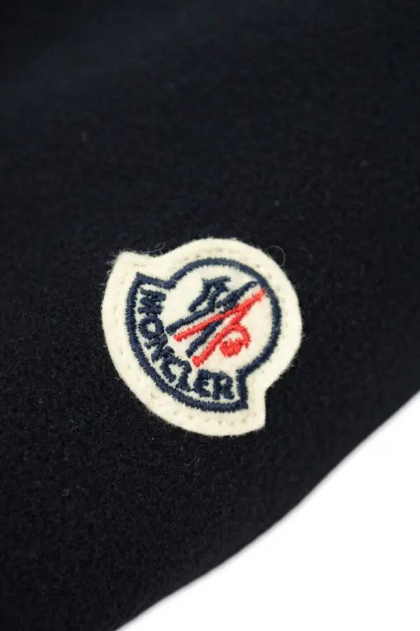 Moncler Bacui Logo Patch Down Jacket