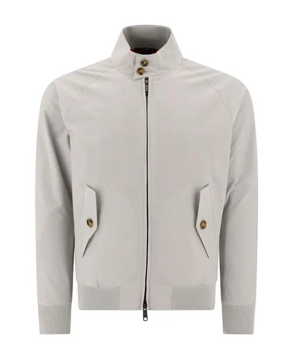 BARACUTA G9 Harrington Zip-up Bomber Jacket - No