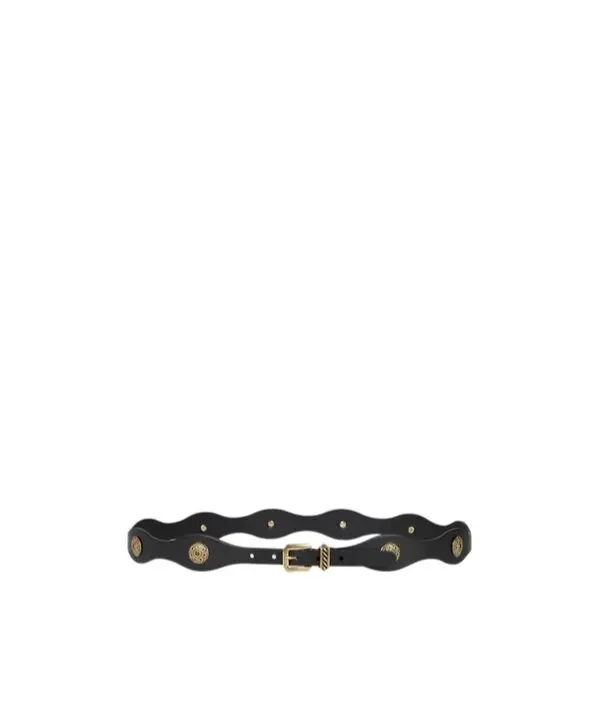 Etro Jewel Studs Belt - Black
