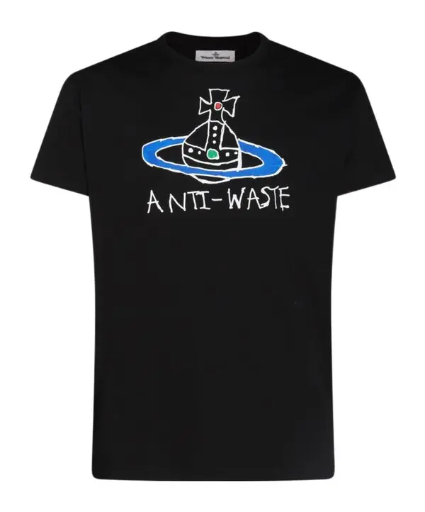 VIVIENNE WESTWOOD Orb Printed Crewneck T-shirt