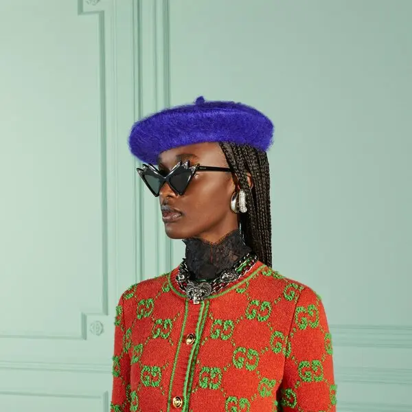 Gucci Gg Felt Beret