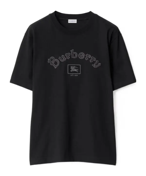 Burberry Gothic Logo Crewneck T-shirt