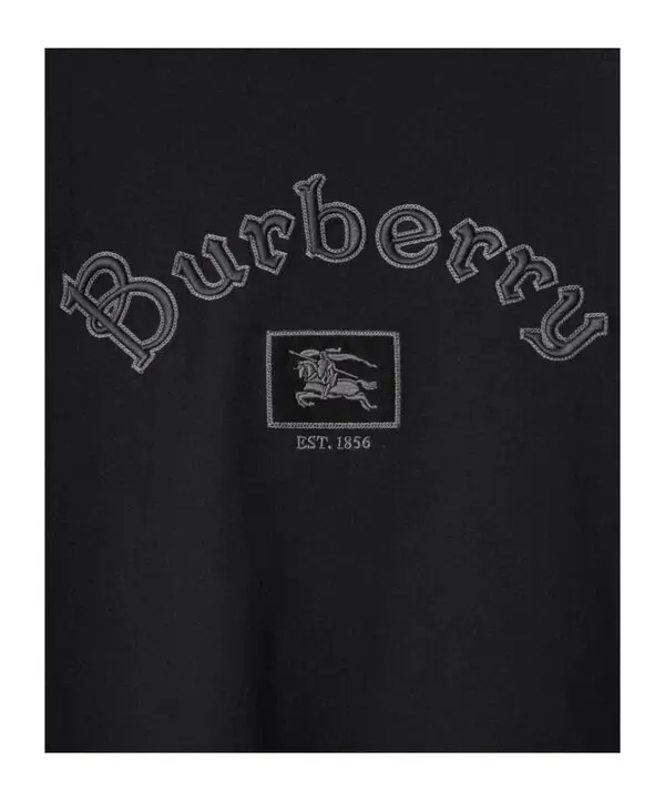 Burberry Gothic Logo Crewneck T-shirt