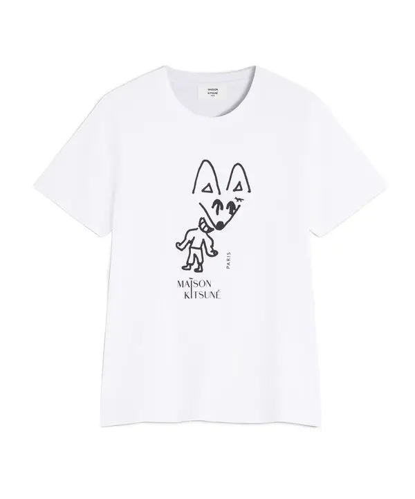 Maison Kitsuné Party Fox Graphic T-shirt