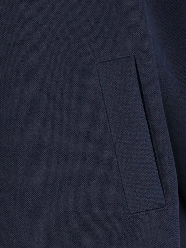 Miu Miu Logo Embroidered Zipped Jacket
