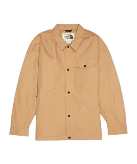 The North Face Long-sleeved Jacket With Zipper And Snap Pockets