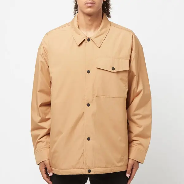 The North Face Long-sleeved Jacket With Zipper And Snap Pockets