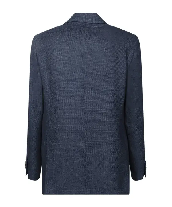 LARDINI Single-breasted Tailored Blazer - Black