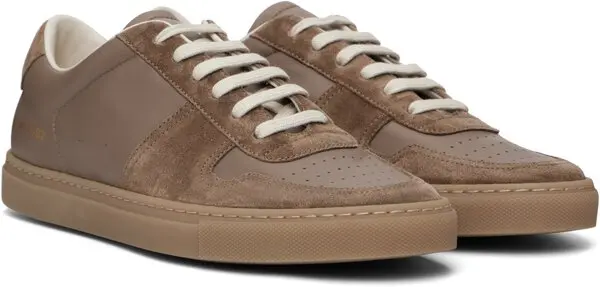 COMMON PROJECTS Bball Slim Low-top Sneakers - Taupe