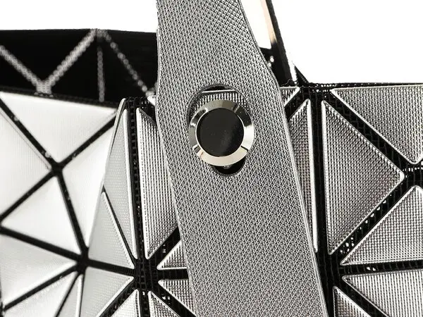 Issey Miyake Platinum Prism Tote Bag - White