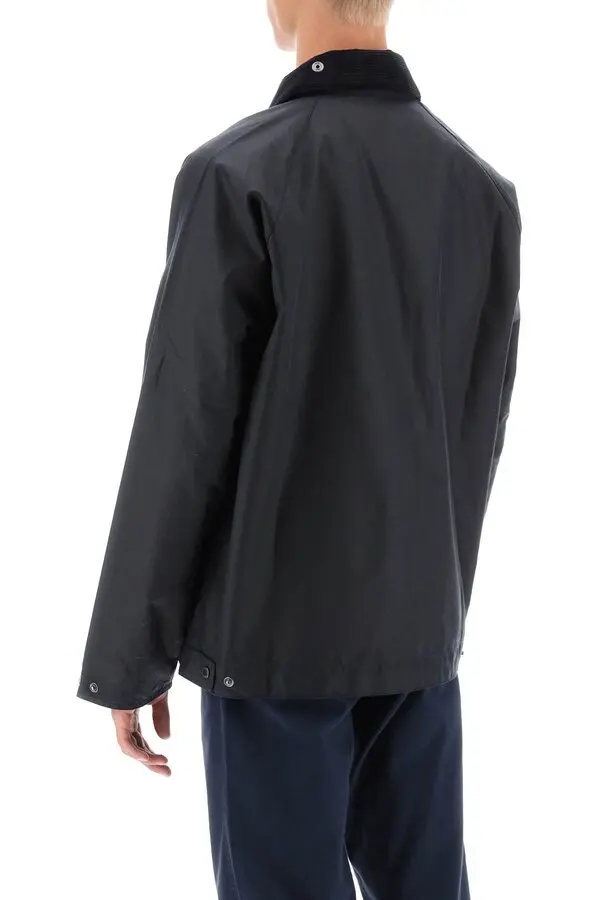 Barbour Bedale Zip-up Jacket - Black