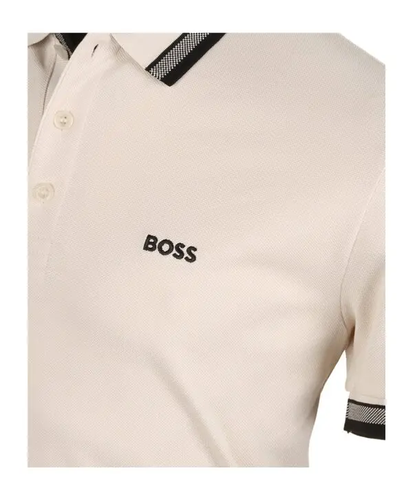 Hugo Boss Logo Embroidered Short-sleeved Polo Shirt