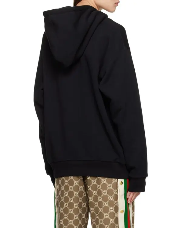 Gucci Logo-print Drawstring Hoodie