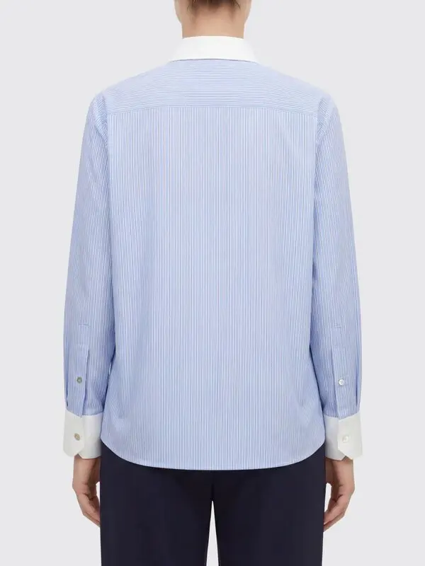 Tory Burch Long Sleeve Striped Shirt