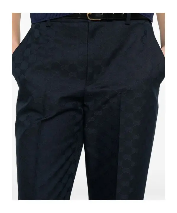 Gucci Jacquard Tailored Trousers