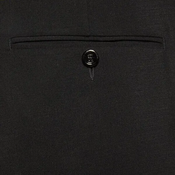 Gucci Logo Patch Tailored Trousers