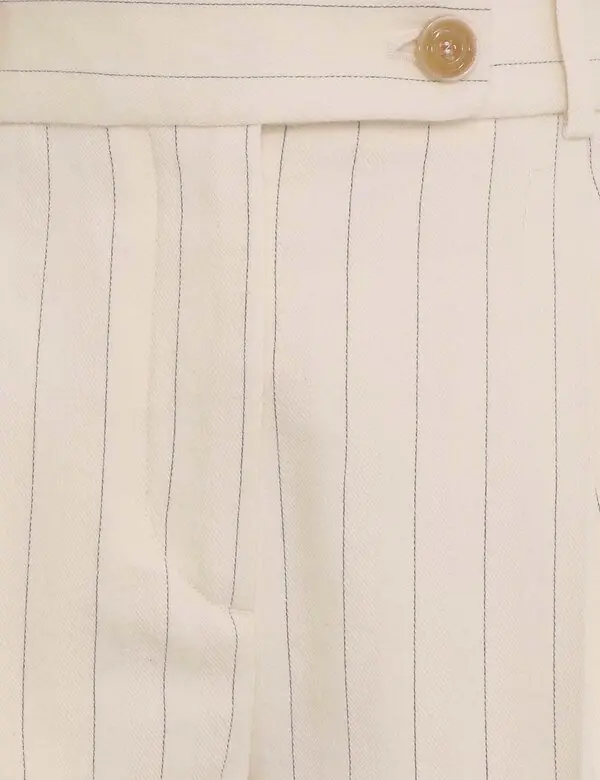 Zimmermann Pinstriped Pleated Trousers