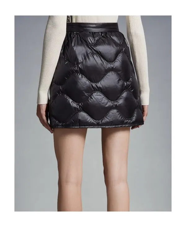 Moncler Quilted Padded Mini Skirt
