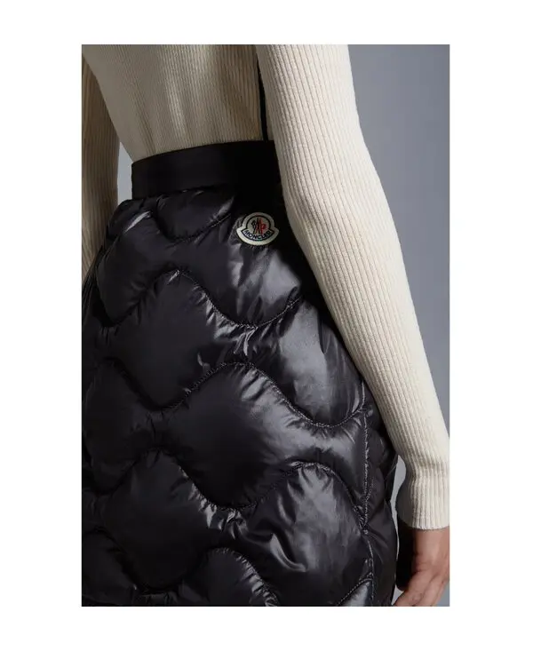 Moncler Quilted Padded Mini Skirt