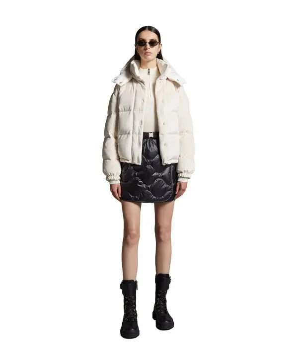 Moncler Quilted Padded Mini Skirt