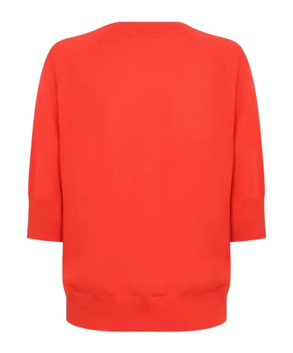 Dries Van Noten Red Merino Short-sleeve Top - Light Red