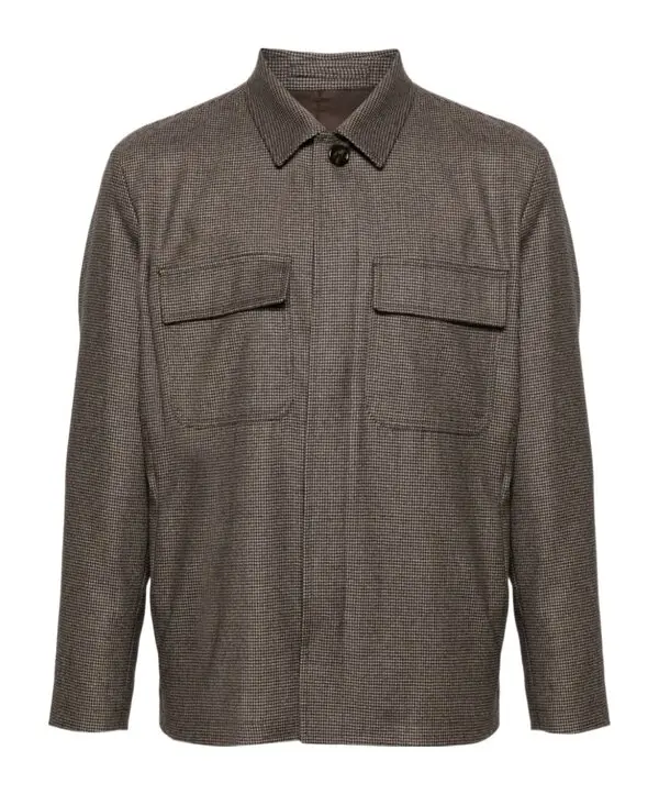 LARDINI Houndstooth Jacket