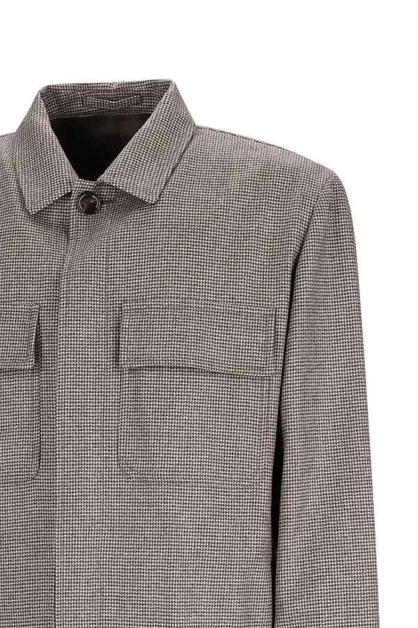 LARDINI Houndstooth Jacket