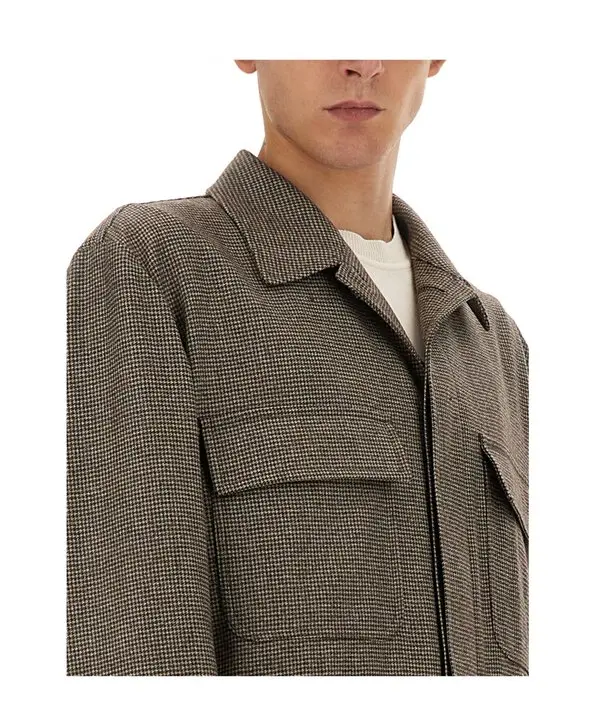 LARDINI Houndstooth Jacket