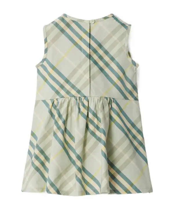 Burberry Checked Cotton Dress