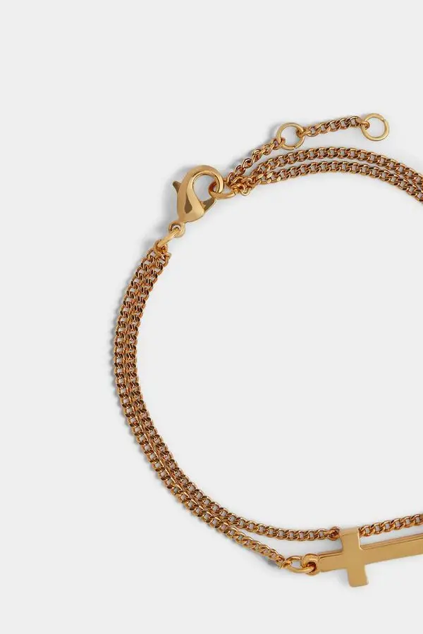 Dsquared2 Double Cross Bracelet