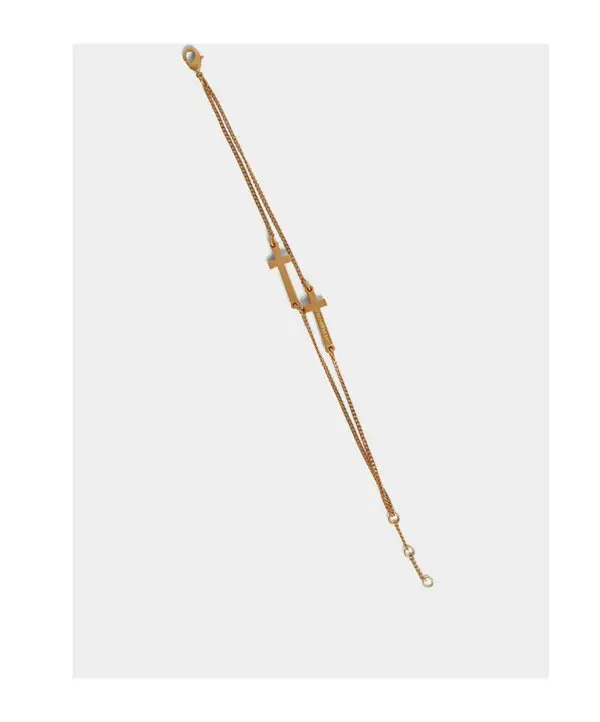 Dsquared2 Double Cross Bracelet