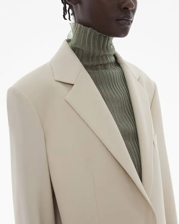 Helmut Lang Single-breasted Jacket With Notch Lapel