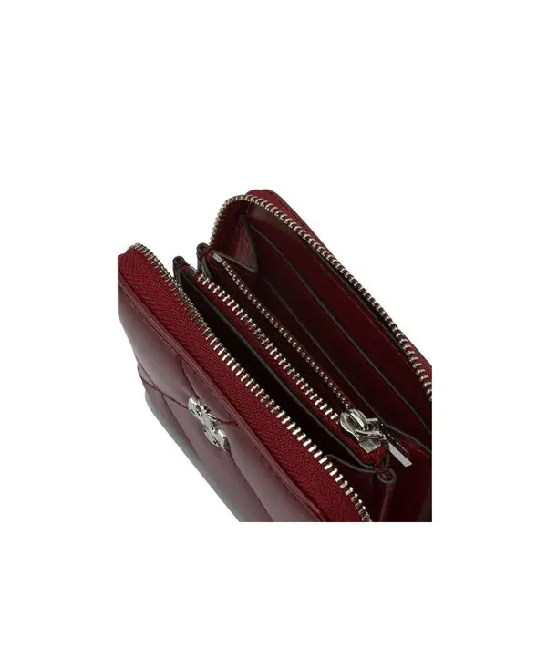 Tory Burch Kira Quilted-design Small Wallet - Red