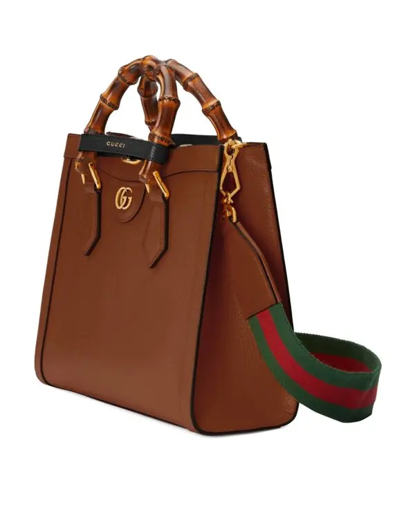 Gucci Diana Small Tote Bag With Bamboo Handles