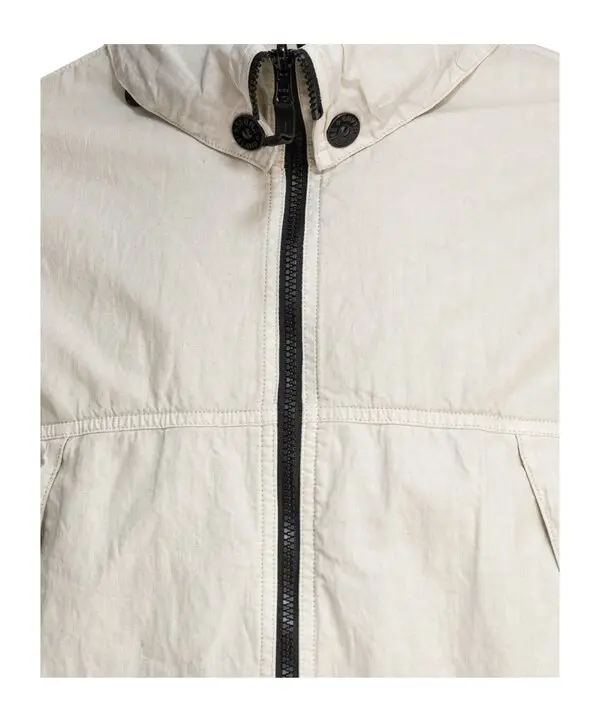 Stone Island Raw Linen Jacket - Sand-colored