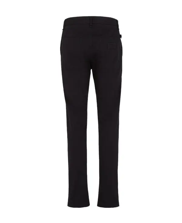 Fendi Mid Rise Straight Leg Chino Trousers